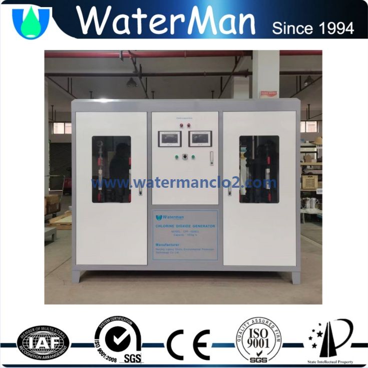 Chlorine Dioxide Generator System Skid Residual Clo2 Control